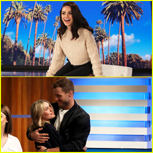 Mila Kunis Nerds Out Over Colton Underwood & Cassie Randolph as ‘Ellen ...