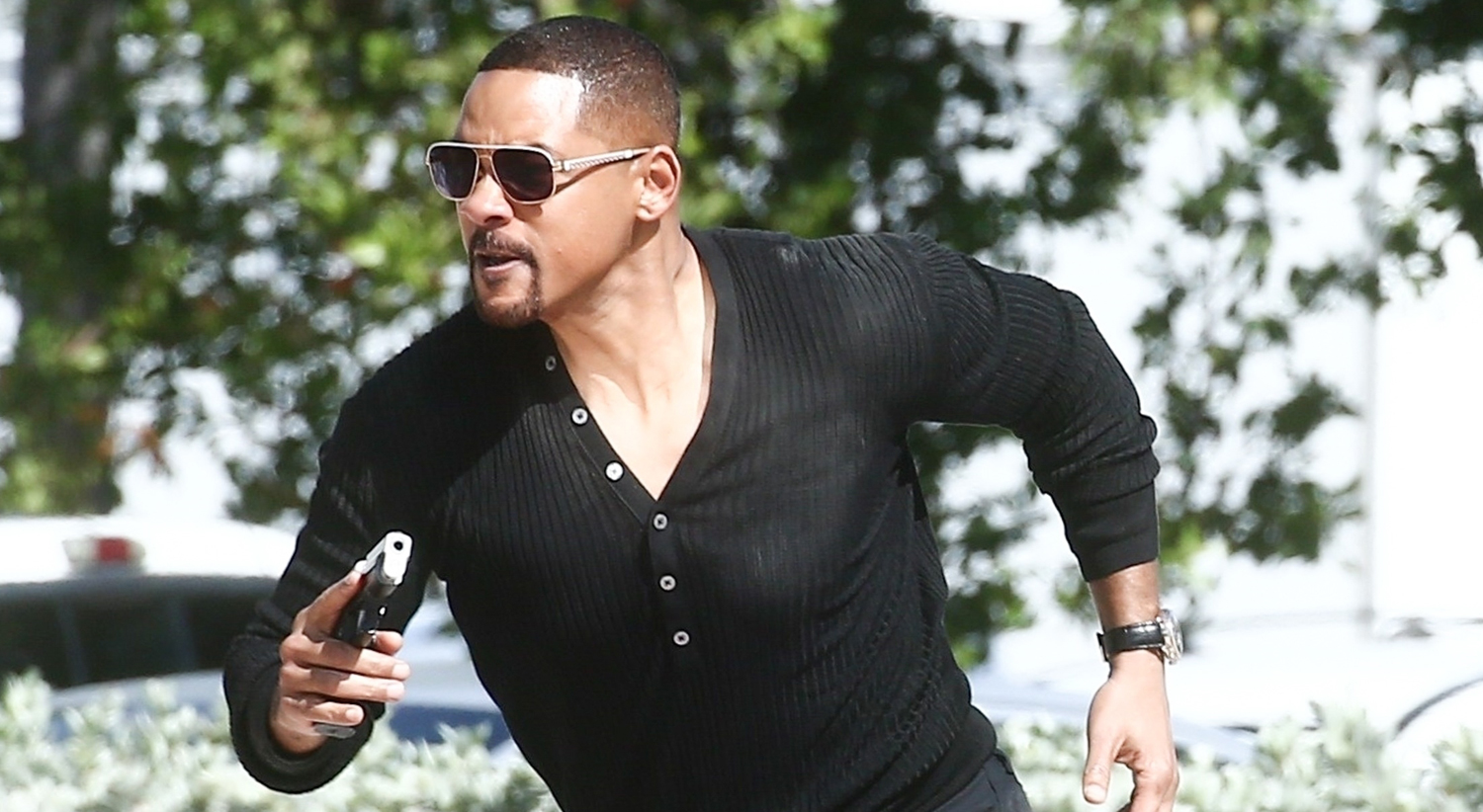 Will Smith Shoots a ‘Bad Boys’ Action Scene with Martin Lawrence | Bad ...