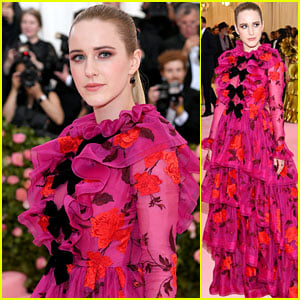 Rachel Brosnahan Is Radiant in Bows, Ruffles & Roses at Met Gala 2019 ...
