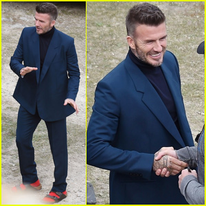David Beckham Suits Up For ‘House 99′ Promo Shoot in England | David ...