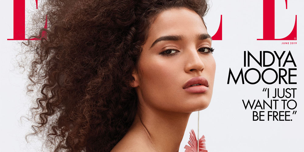 Indya Moore Makes History as Elle’s First Trans Cover Star! | Indya ...