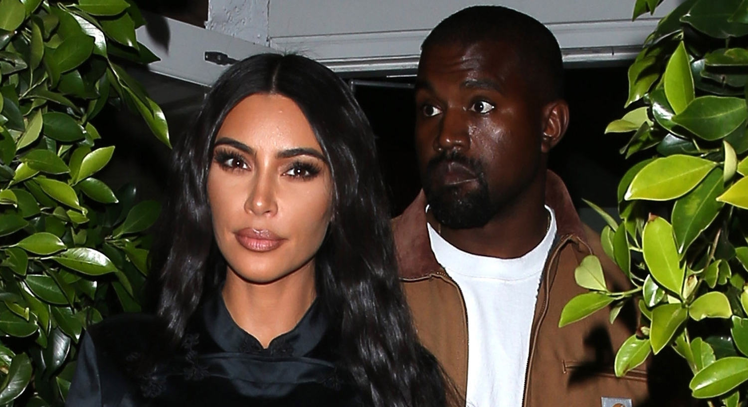 Kim Kardashian & Kanye West Step Out for Dinner After Welcoming Son ...