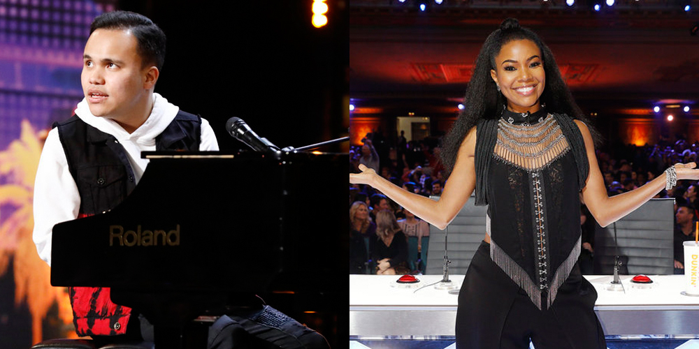 Blind & Autistic Singer Kodi Lee Gets Gabrielle Union’s Golden Buzzer ...