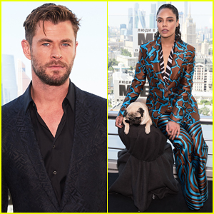 Chris Hemsworth Says ‘Men In Black’ Co-Star Tessa Thompson Is ‘Most ...