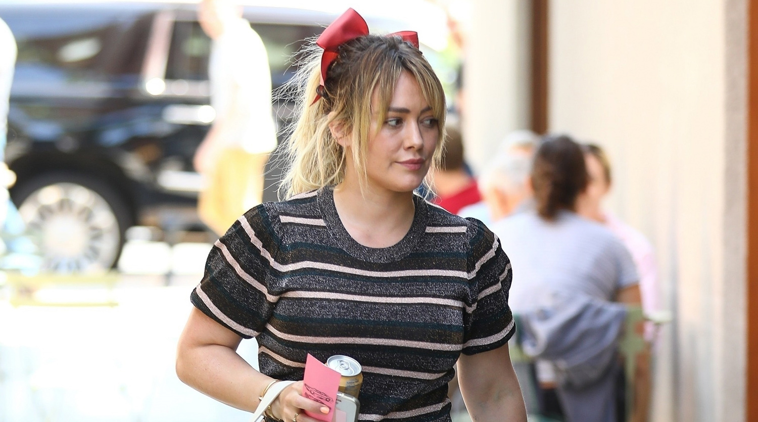 Hilary Duff Gets a Fresh New Hairdo at Nine Zero One Salon | Hilary ...