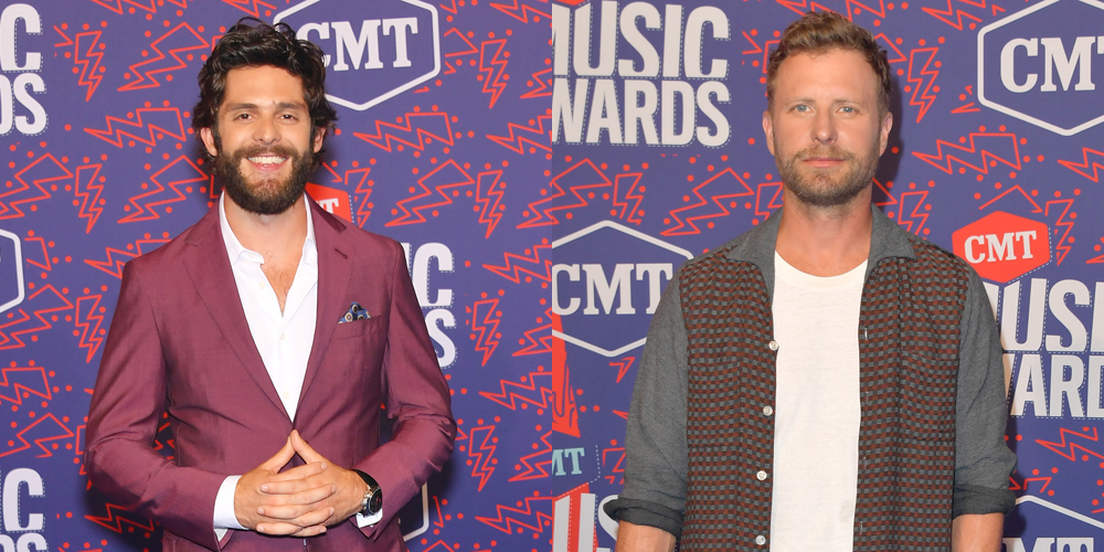 Thomas Rhett & More Country Hunks Step Out for CMT Music Awards 2019 ...