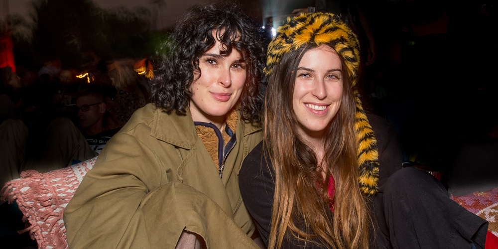 Rumer & Scout Willis Step Out For ‘The Goonies’ Screening at Cinespia ...