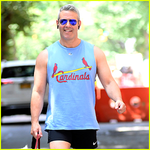 Andy Cohen Shows Off Buff Summer Bod While Walking His Dog | Andy Cohen ...