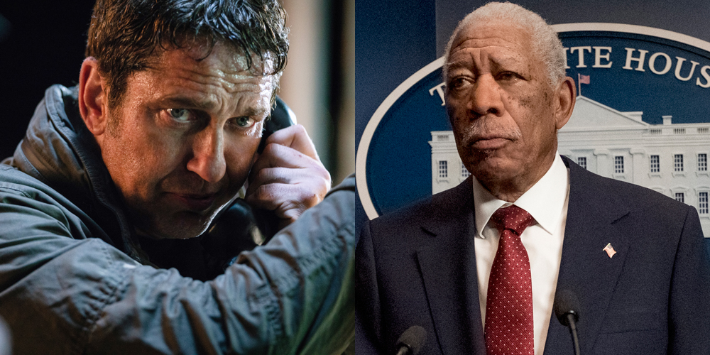 Gerard Butler & Morgan Freeman Star in ‘Angel Has Fallen’ – Watch the ...