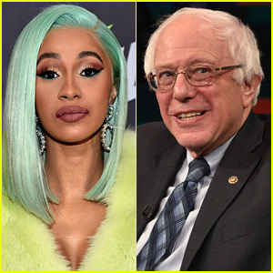 Cardi B Fires Back at Troll Questioning Her Support of Bernie Sanders ...
