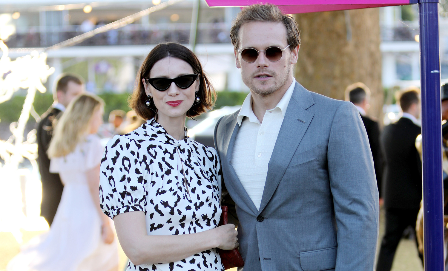 Sam Heughan & Caitriona Balfe Reunite at the Henley Festival ...