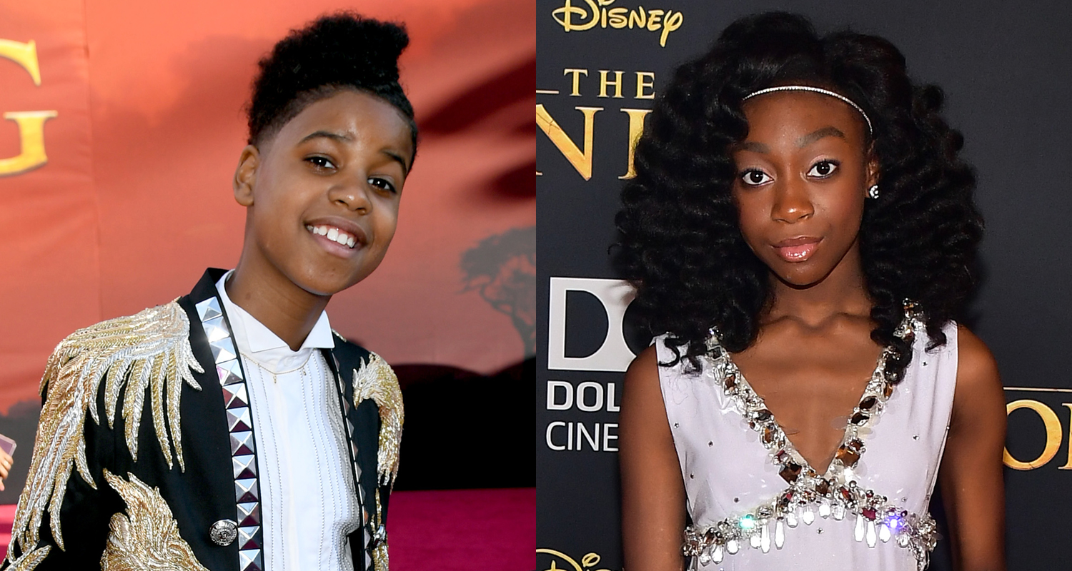 JD McCrary & Shahadi Wright Joseph Arrive in Style for ‘The Lion King ...