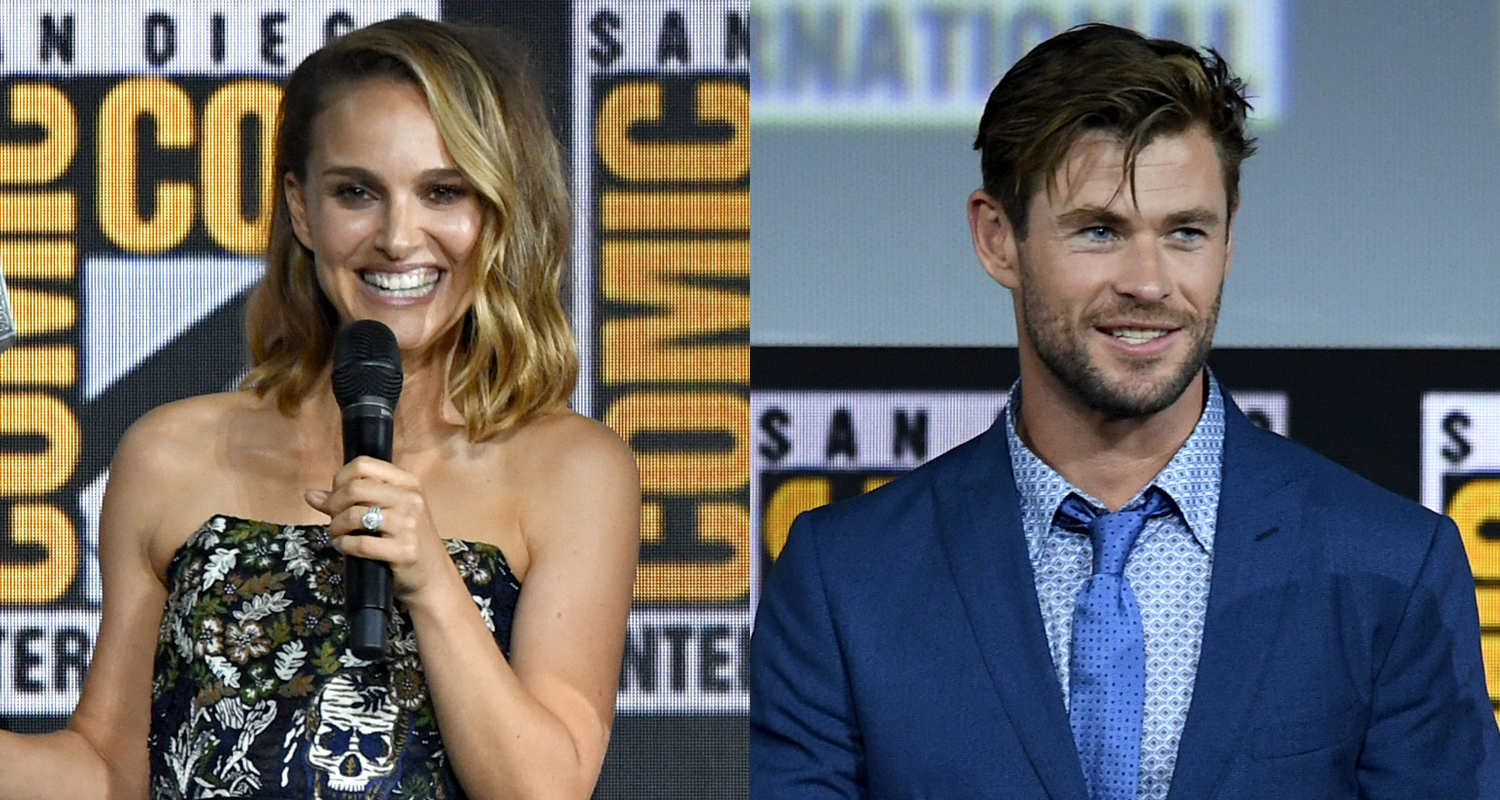 Natalie Portman Carries Thor’s Hammer for Marvel Panel at Comic-Con ...