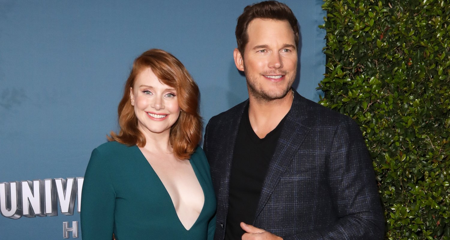 Chris Pratt & Bryce Dallas Howard Celebrate ‘Jurassic World – The Ride ...