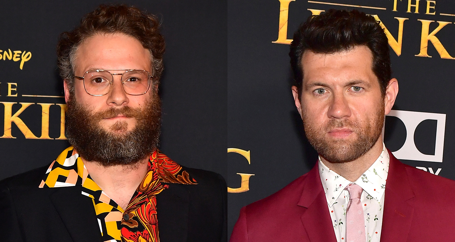 Seth Rogen & Billy Eichner Arrive at ‘The Lion King’ Premiere! | Billy ...
