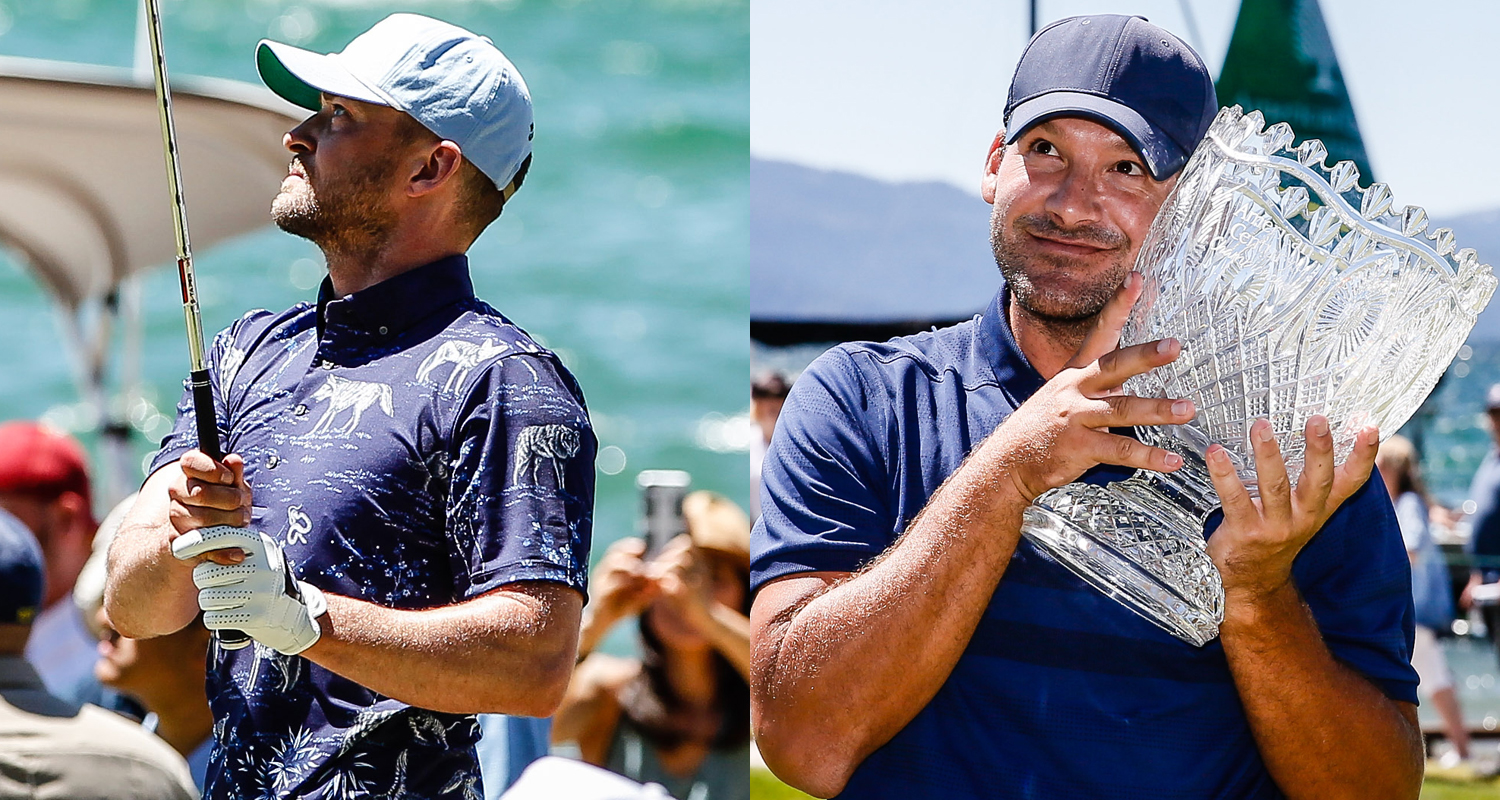 Justin Timberlake & More Lose To Tony Romo at American Century ...
