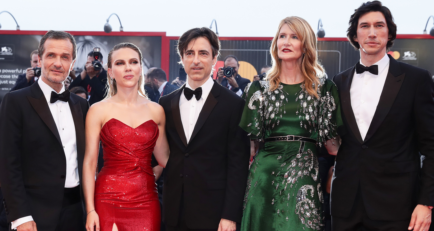 Scarlett Johansson & Adam Driver Premiere ‘Marriage Story’ at Venice ...