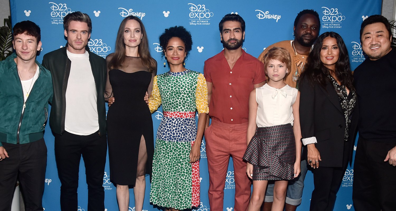 Angelina Jolie & ‘Eternals’ Cast Reveal Their Character Concept Art at ...