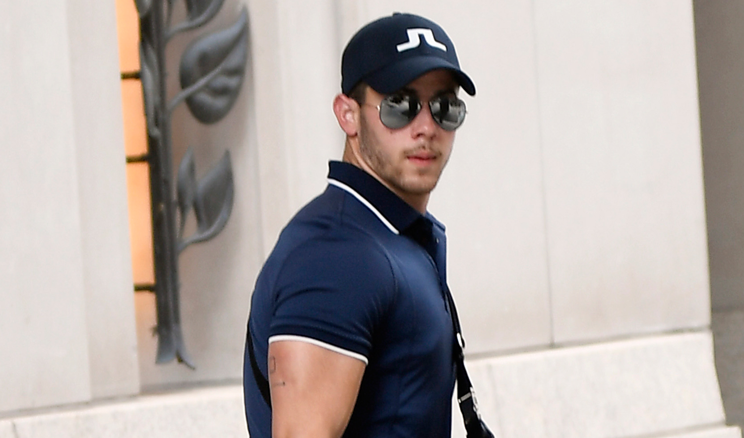 Nick Jonas’ Buff Biceps Are On Display Ahead of Golf Game | Nick Jonas ...