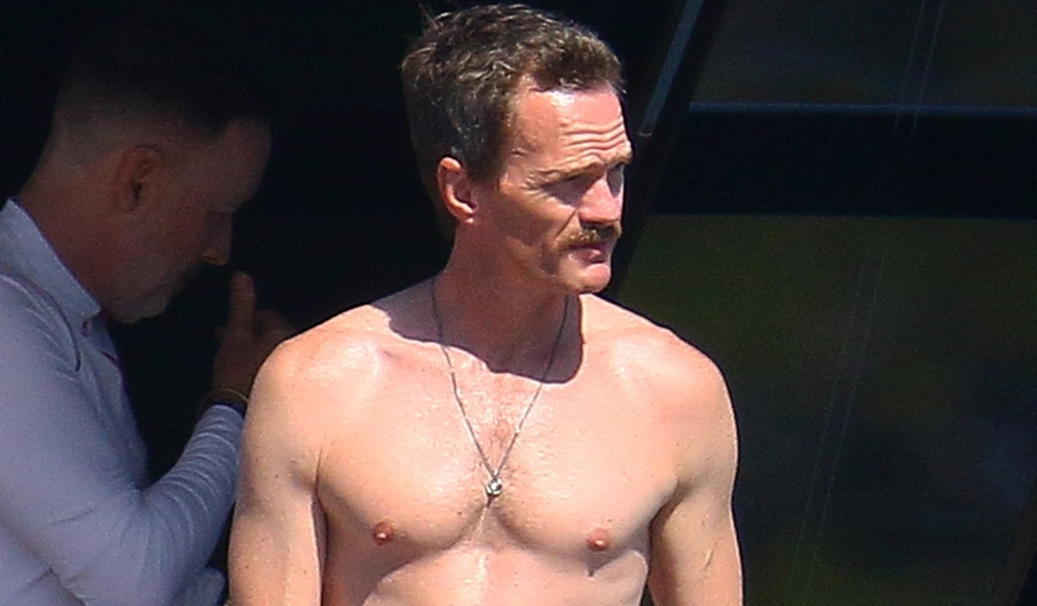 Neil Patrick Harris Goes Shirtless, Shows Off Fit Body in France ...