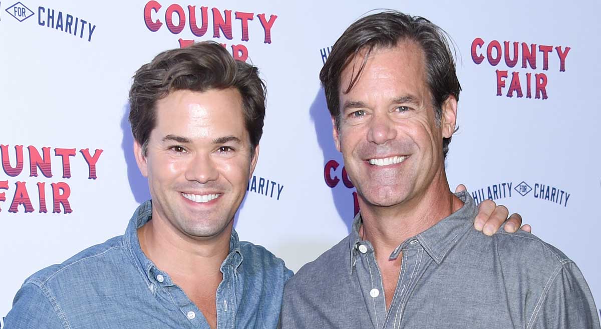 Andrew Rannells & Tuc Watkins: New Couple Alert! | Andrew Rannells, Tuc ...