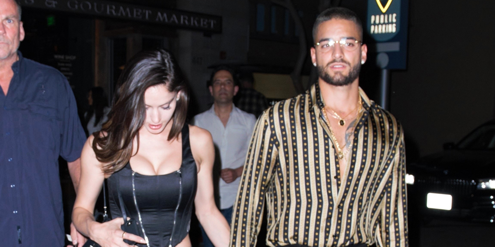 Maluma & Girlfriend Natalia Barulich Enjoy a Night Out Together in ...