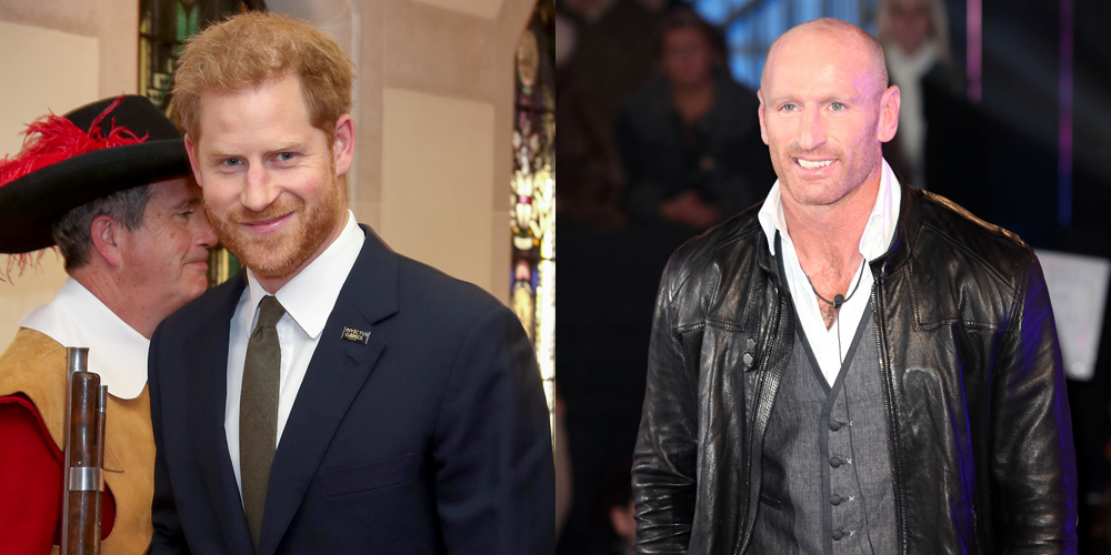 Prince Harry Praises Former Rugby Star Gareth Thomas for Coming Out as ...