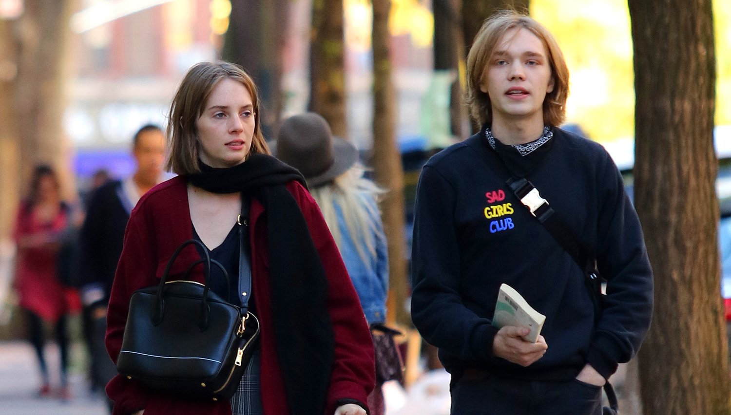 Rising Stars Maya Hawke & Charlie Plummer Hang Out in NYC! | Charlie ...