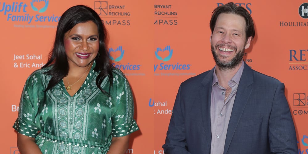Mindy Kaling & Ike Barinholtz Reunite at Uplift Family Services Event ...
