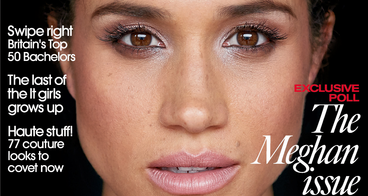 Meghan Markle Covers ‘Tatler’s 310th Anniversary Issue! | Magazine ...
