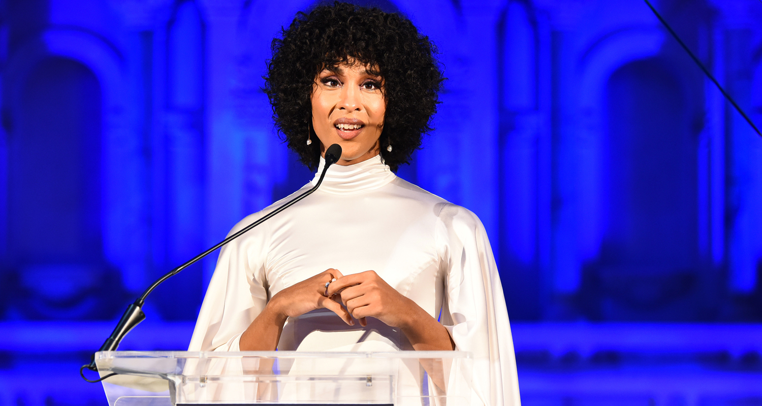MJ Rodriguez Gets Honored at Outfest’s Legacy Awards Gala 2019! | MJ ...