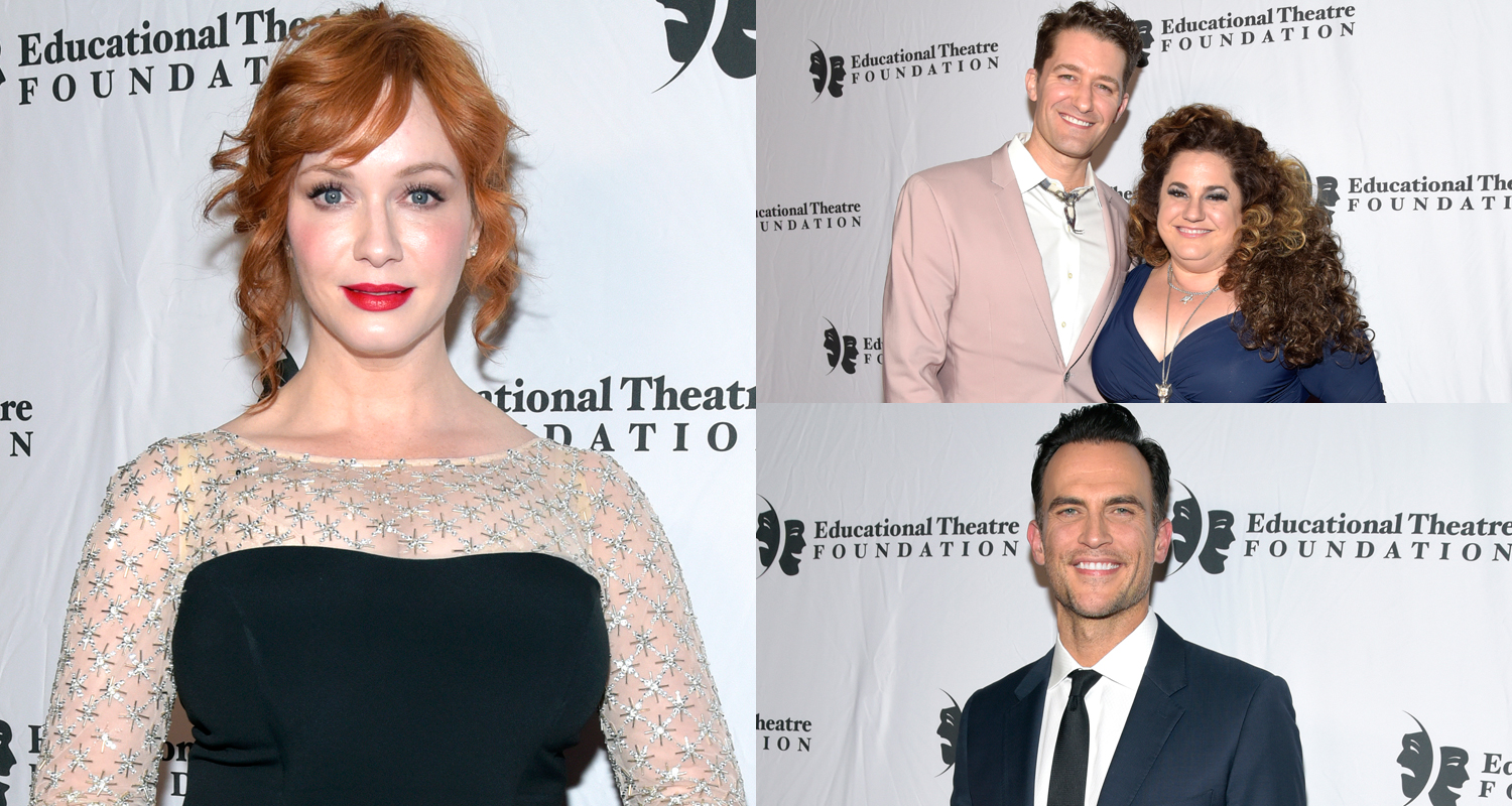 Christina Hendricks, Matthew Morrison & Cheyenne Jackson Step Out for ...