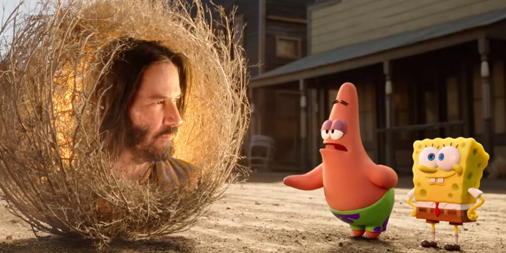 Keanu Reeves Pops Up In ‘Spongebob Movie: Sponge on the Run’ Trailer ...