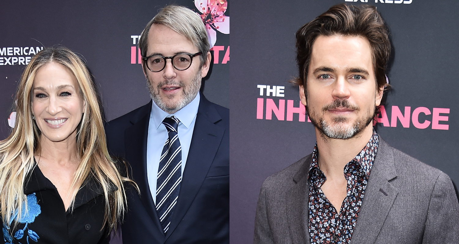 Sarah Jessica Parker, Matthew Broderick, & Matt Bomer Attend ‘The ...