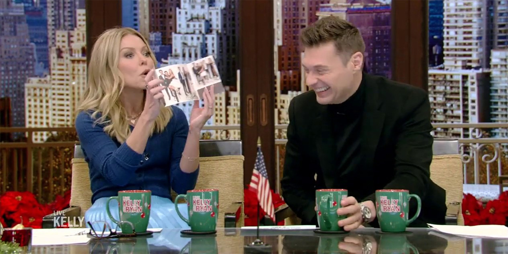 Kelly Ripa Reveals Her Family Christmas Card! (Video) | Christmas ...