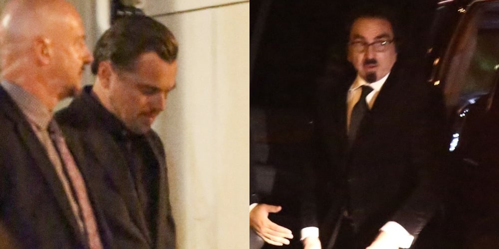 Leonardo DiCaprio Attends Event With His Father George in West ...