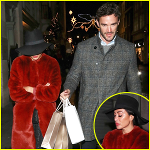Nicole Scherzinger Does Some Holiday Shopping With Thom Evans in London ...