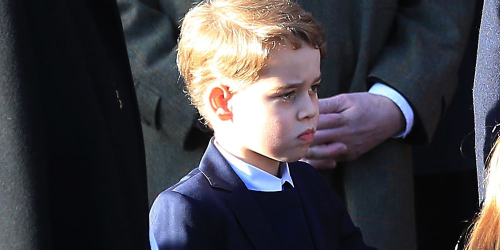 Prince George Makes a Rare Royal Wardrobe Choice on Christmas ...