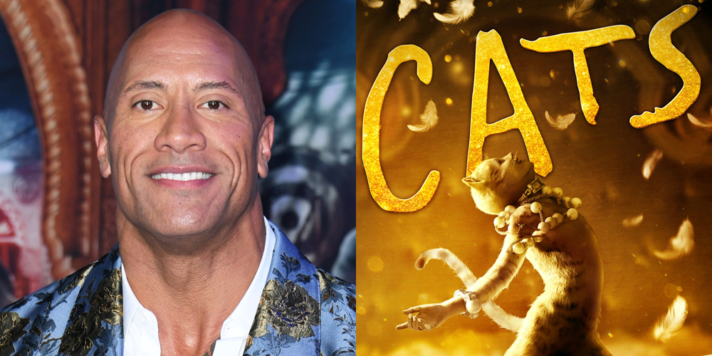 Dwyane Johnson Calls Out Friend for Seeing ‘Cats’ Twice, But Not ...