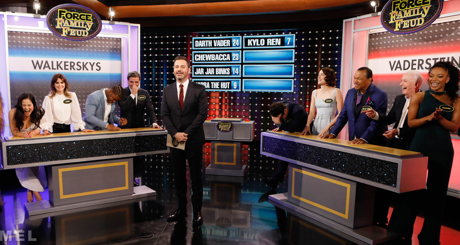 ‘Star Wars: The Rise of Skywalker’ Cast Faces Off in ‘Family Feud’ on ...