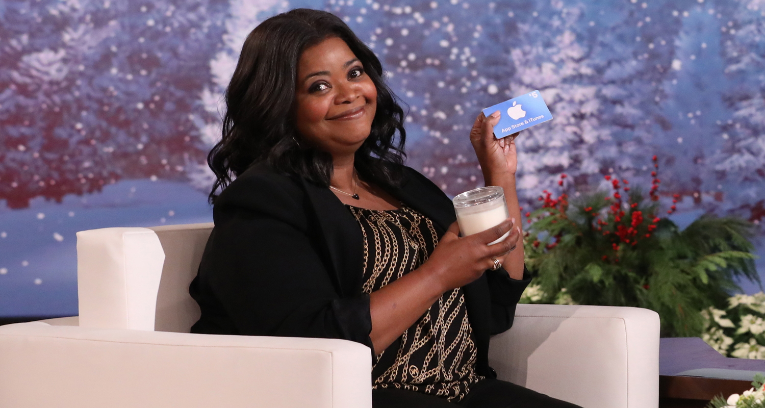 Octavia Spencer Tells ‘Ellen’ She Loves Re-Gifting For Christmas ...
