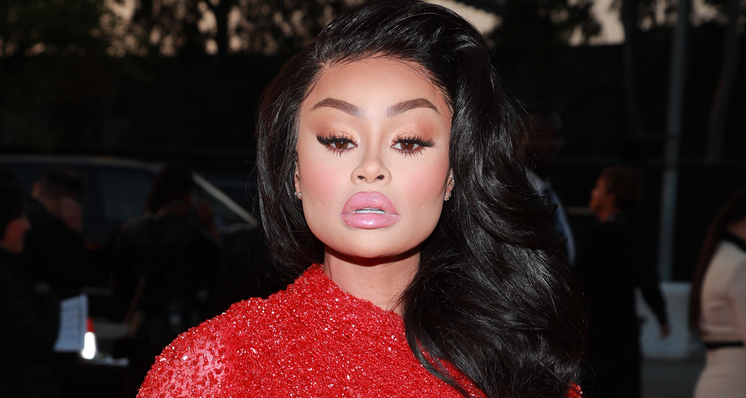 Blac Chyna Looks Radiant in Red on Grammys Red Carpet | 2020 Grammys ...