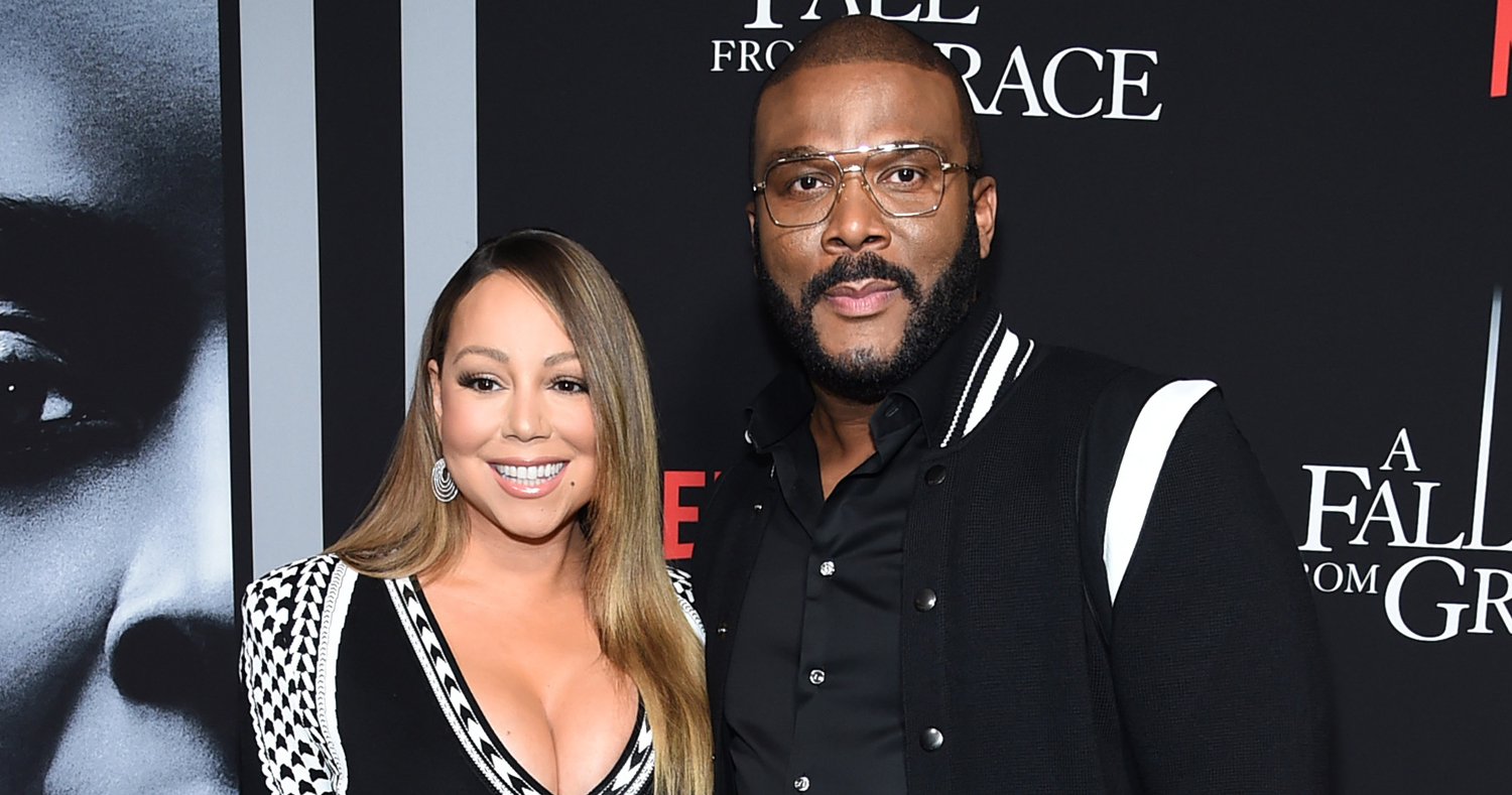 Mariah Carey Supports Tyler Perry at ‘A Fall From Grace’ Premiere in ...
