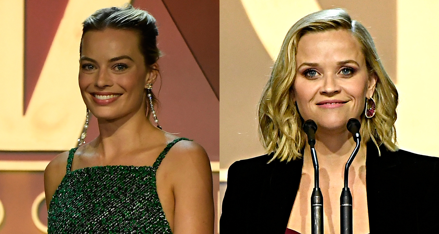 Margot Robbie & Reese Witherspoon Skip the Red Carpet at Producers ...