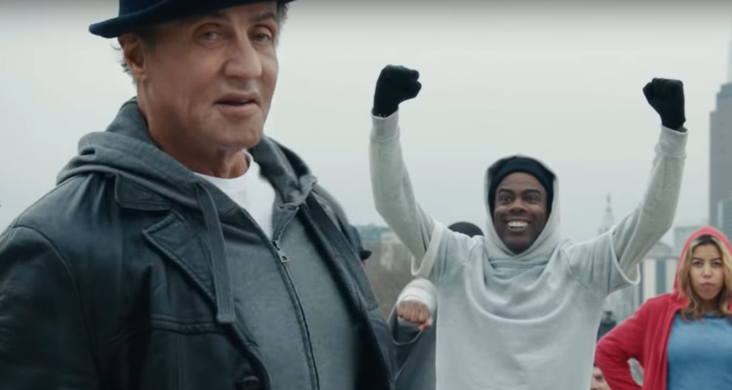 Facebook Super Bowl Commercial 2020: Sylvester Stallone & Chris Rock ...