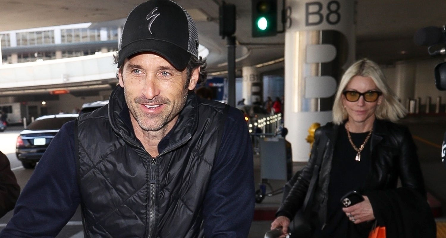 Patrick Dempsey & Wife Jillian Touch Down at LAX Together! | Jillian ...