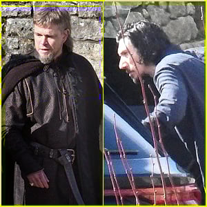 Adam Driver & Matt Damon Film Scenes for ‘The Last Duel’ in France ...