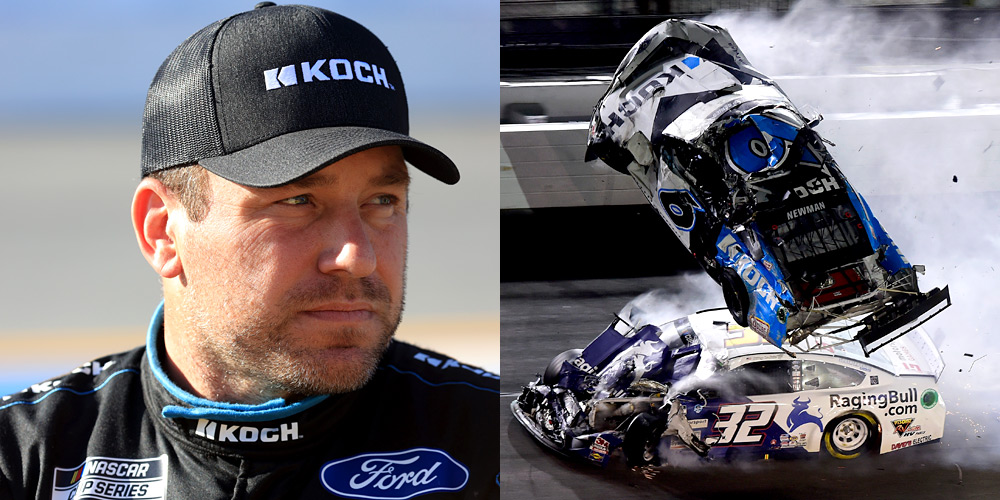NASCAR Driver Ryan Newman Rushed to Hospital After Major Crash at ...