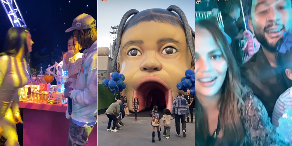 Kylie Jenner & Travis Scott Throw Epic, Star-Studded ‘Stormi World ...
