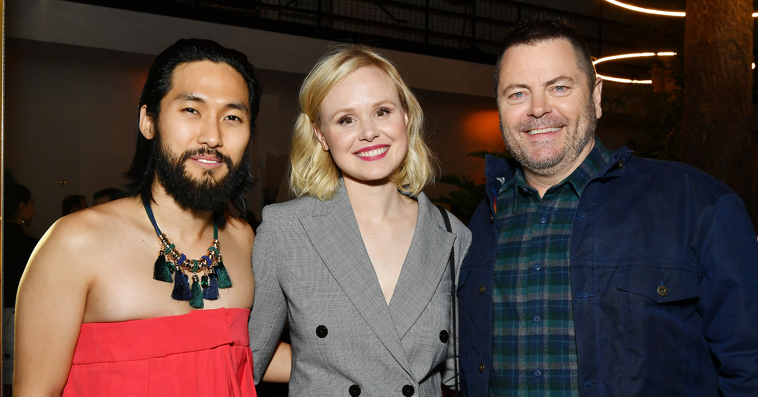 Nick Offerman & Jin Ha Join ‘Devs’ Castmates at Hollywood Premiere ...
